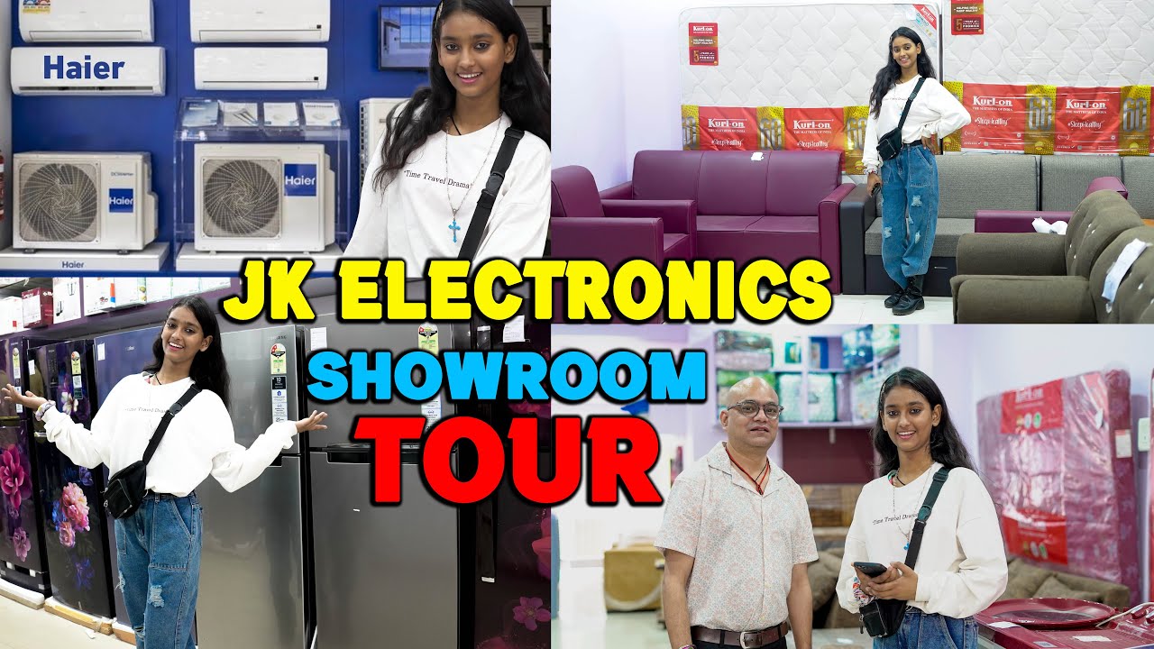 JK Electronics Sidhi showroom Tour by Madhu Sdking #video #jkElectronics #showroom # ...