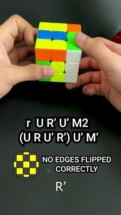 Rubik’s Cube OLL No Edges Oriented (52/57) with Fingertricks | Efficient algorithm - YouTube