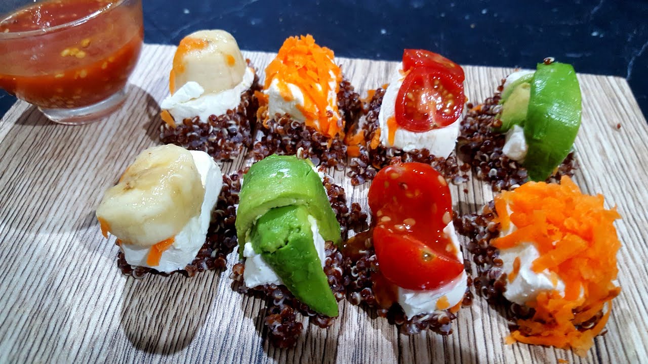 SNAK🌷CUBOS DE QUINOA! MUY SALUDABLES - YouTube