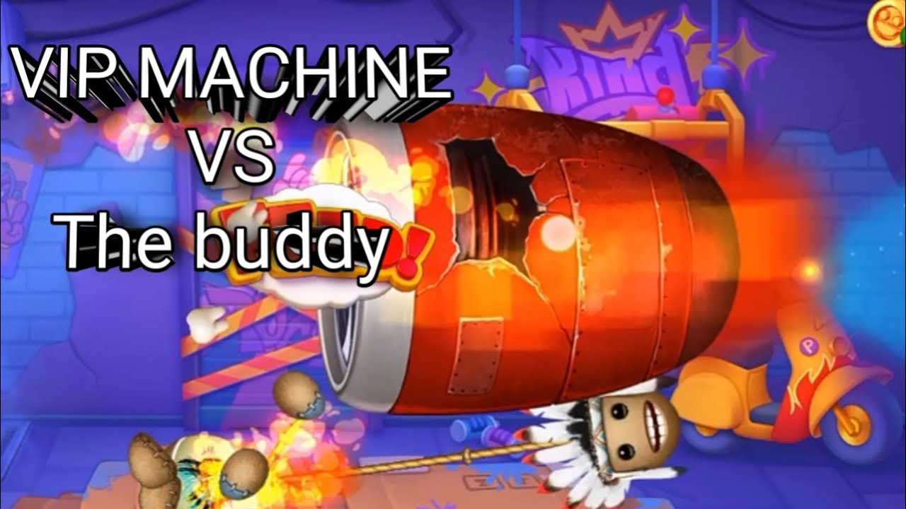VIP ALL machine weapons VS The buddy | kick the buddy funny gameplay # ...