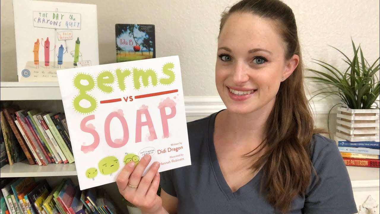 Germs vs Soap READ ALOUD | From My Bookshelf to Yours - YouTube