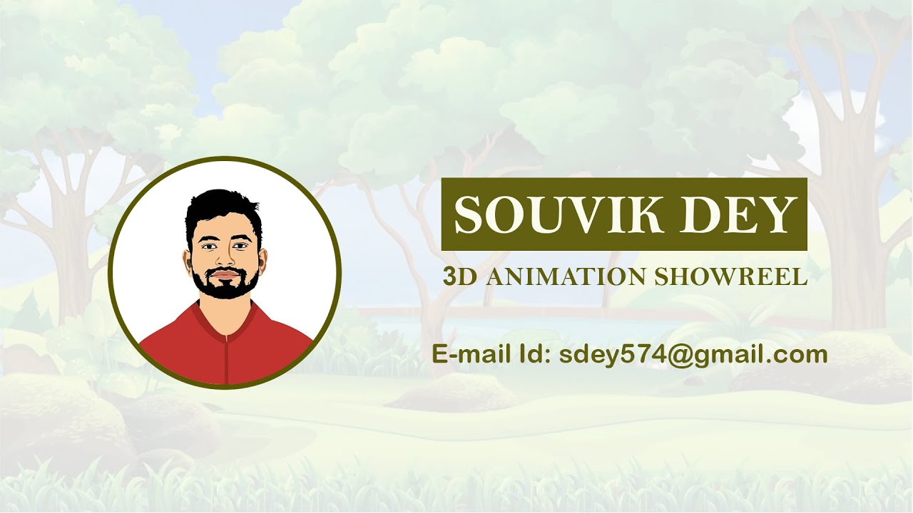 3D ANIMATION SHOWREEL 2021 BY SOUVIK DEY - YouTube