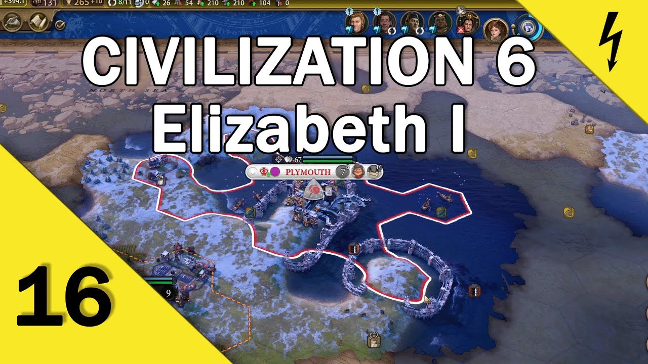 Civilization 6 - England - Elizabeth - Part 16 - YouTube