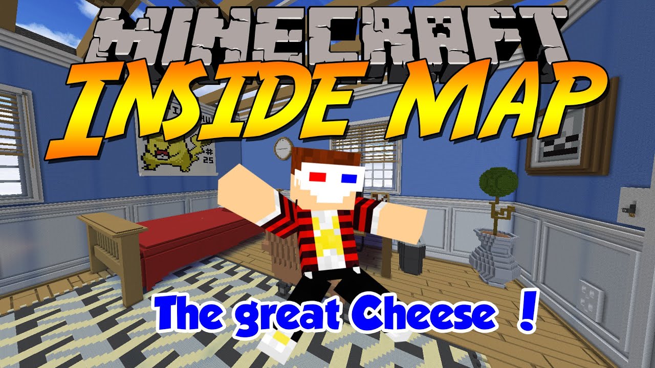 THE GREAT CHEESE | Minecraft : Inside Map - YouTube