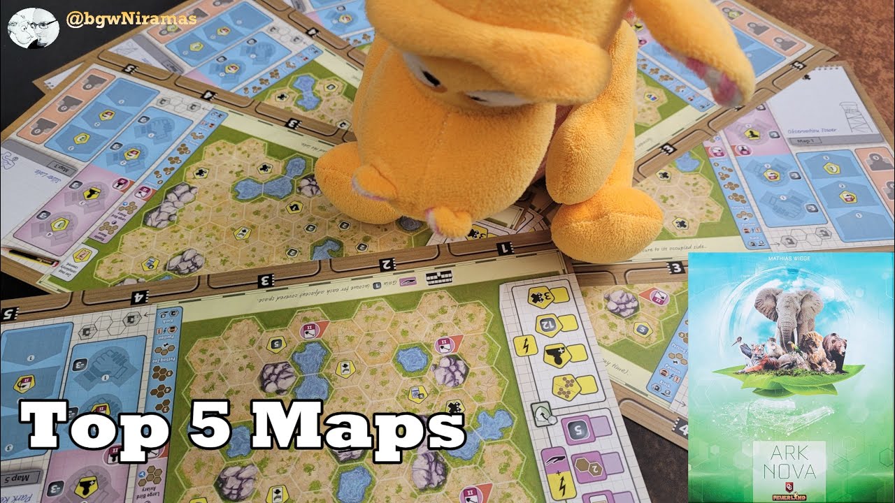 Ark Nova: Top 5 Maps - YouTube