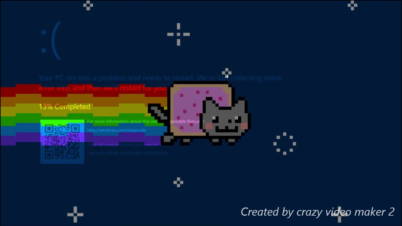 bsod nyan cat - YouTube