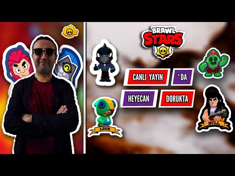 BRAWL STARS YENİ VERSİYON  SKİNLER CANLI  YAYIN !!