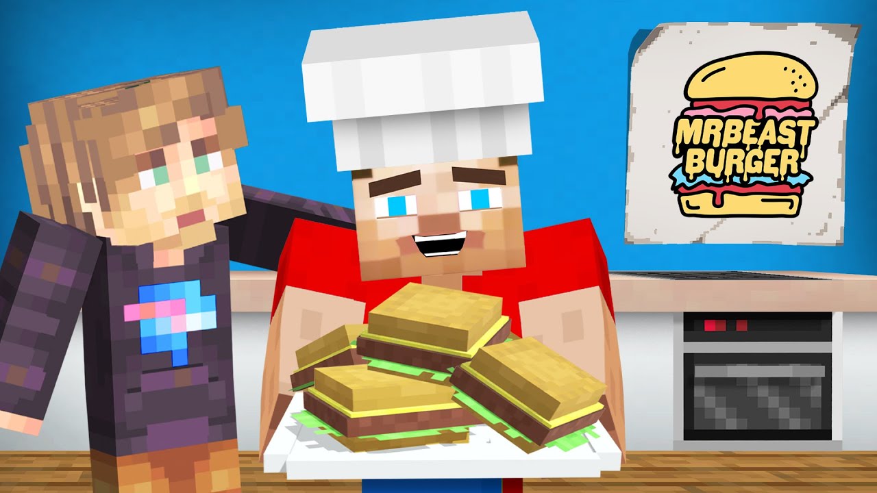 Working For MrBeast in Minecraft! - YouTube