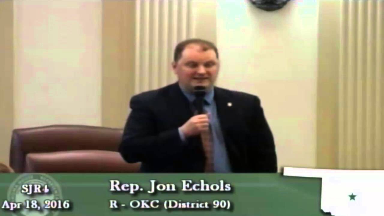 Rep. Jon Echols: 'I am proud to vote for this constitutional remedy ...
