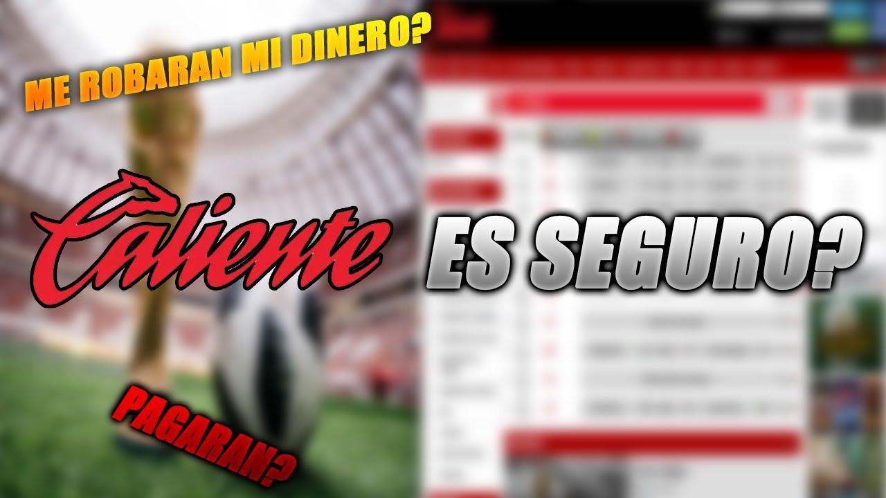 Es Seguro Apostar En Caliente MX? l APUESTAS DEPORTIVAS - YouTube