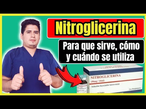 ¡Descubre! Qué es y Para Qué Sirve Nitroglicerina, Dosis y Cómo se usa ...