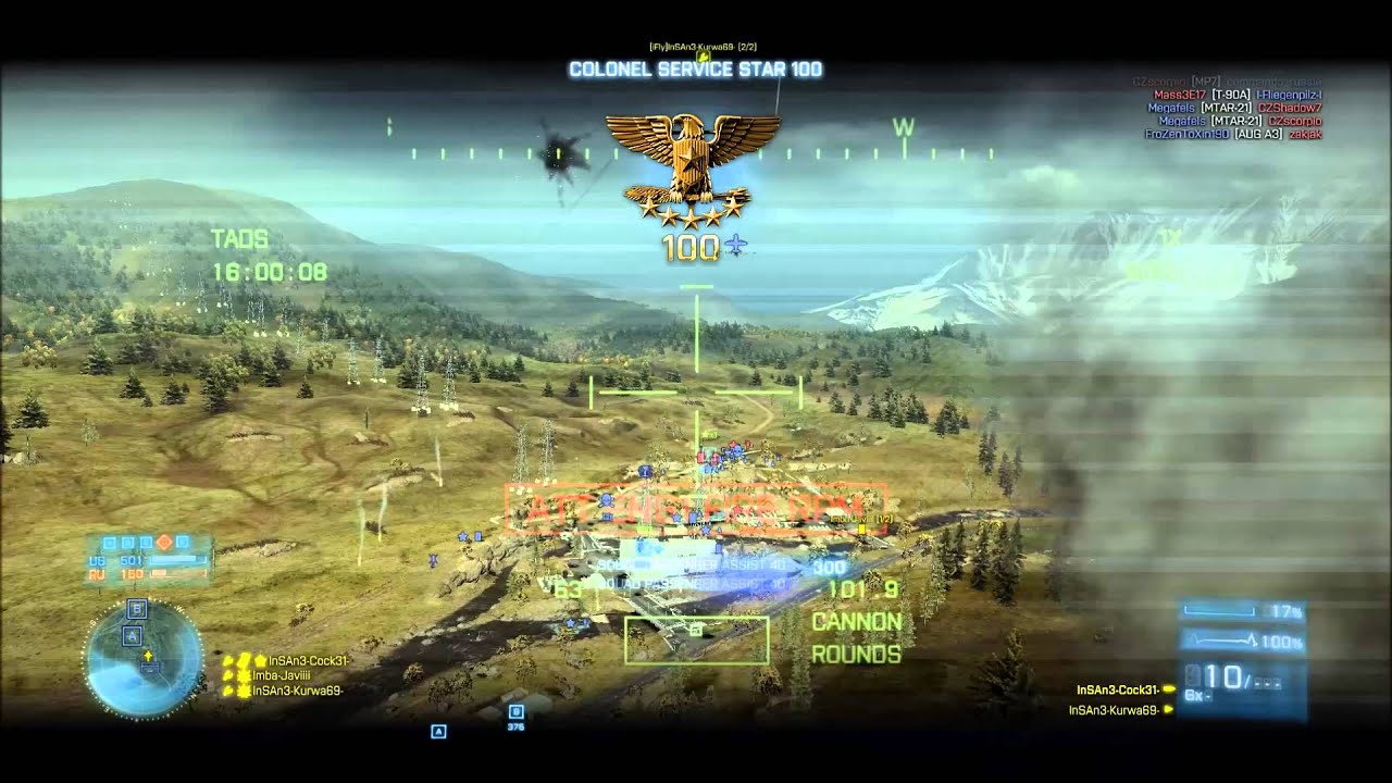 Colonel 100 Promotion | Bf3 | by InSAn3-Cock31- - YouTube