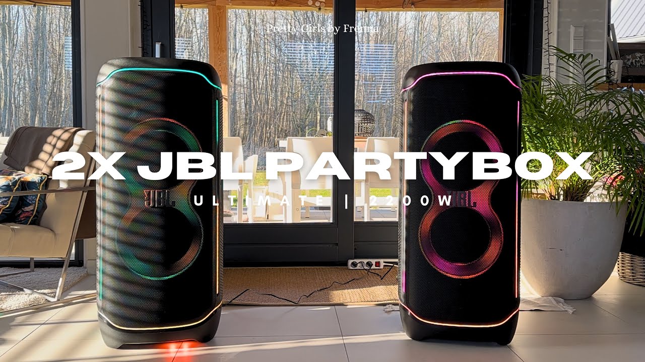2X JBL Partybox Ultimate | Bass / Sound Test | Pretty Girls - YouTube
