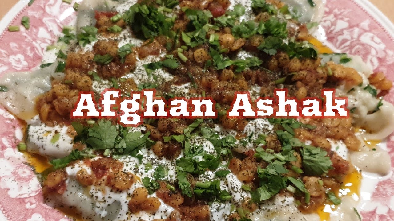 How to make perfect Afghan food Ashak |Afghan veg dumplings by tasty ...