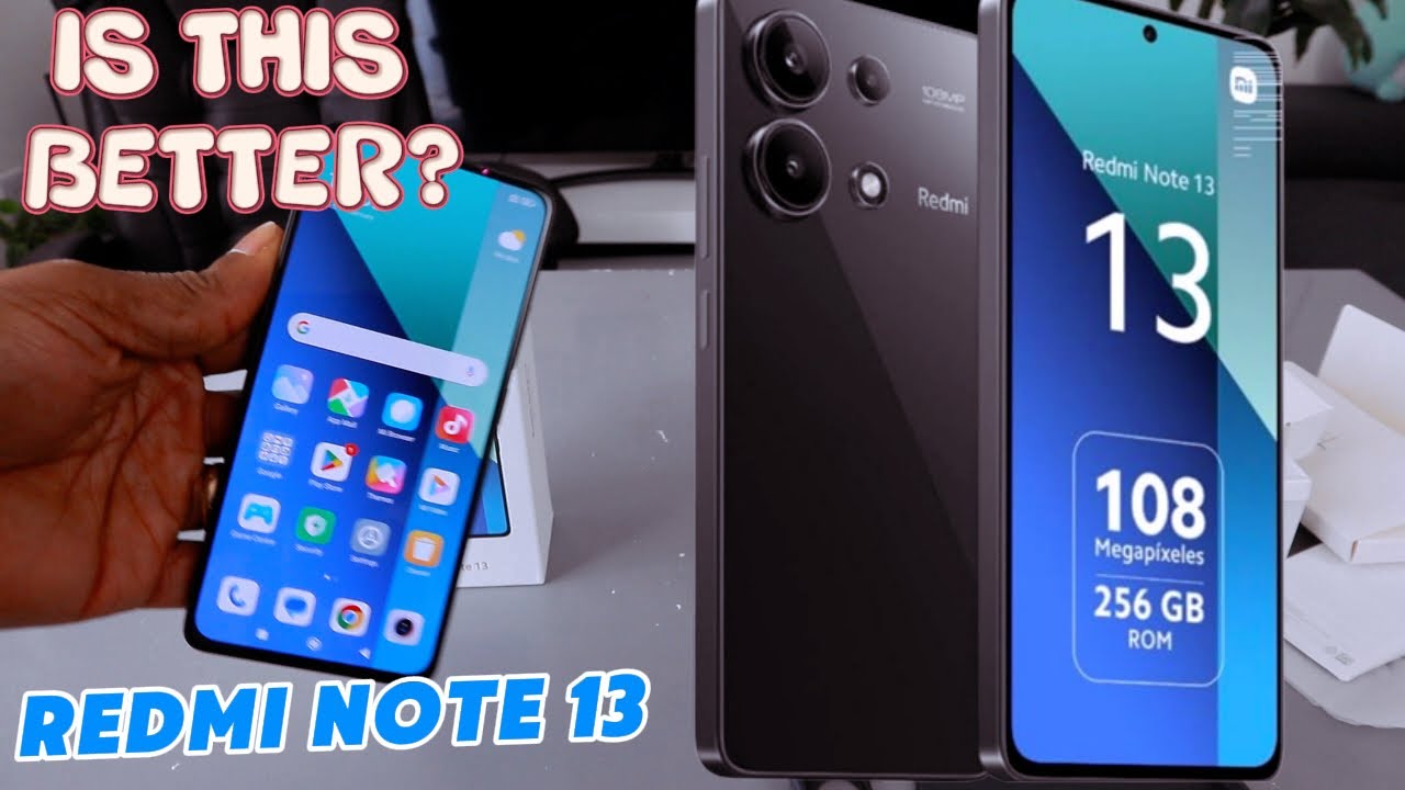 Is This Cell Phone Better? Redmin NOTE 13 Cell Phone Unboxing! - YouTube
