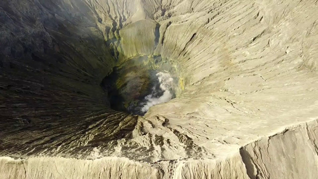 BROMO - the temple of the gods, by Mavic Pro - YouTube