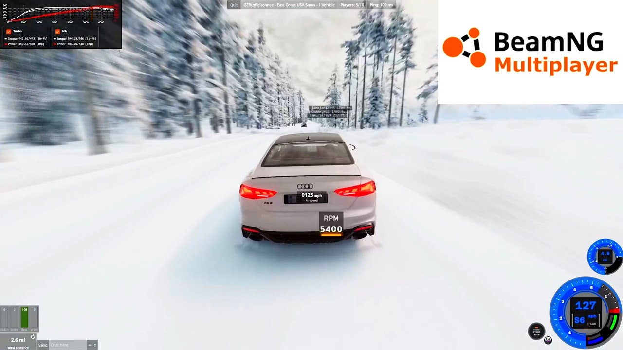 The average Audi driver (BEAMNG MULTIPLAYER) - YouTube