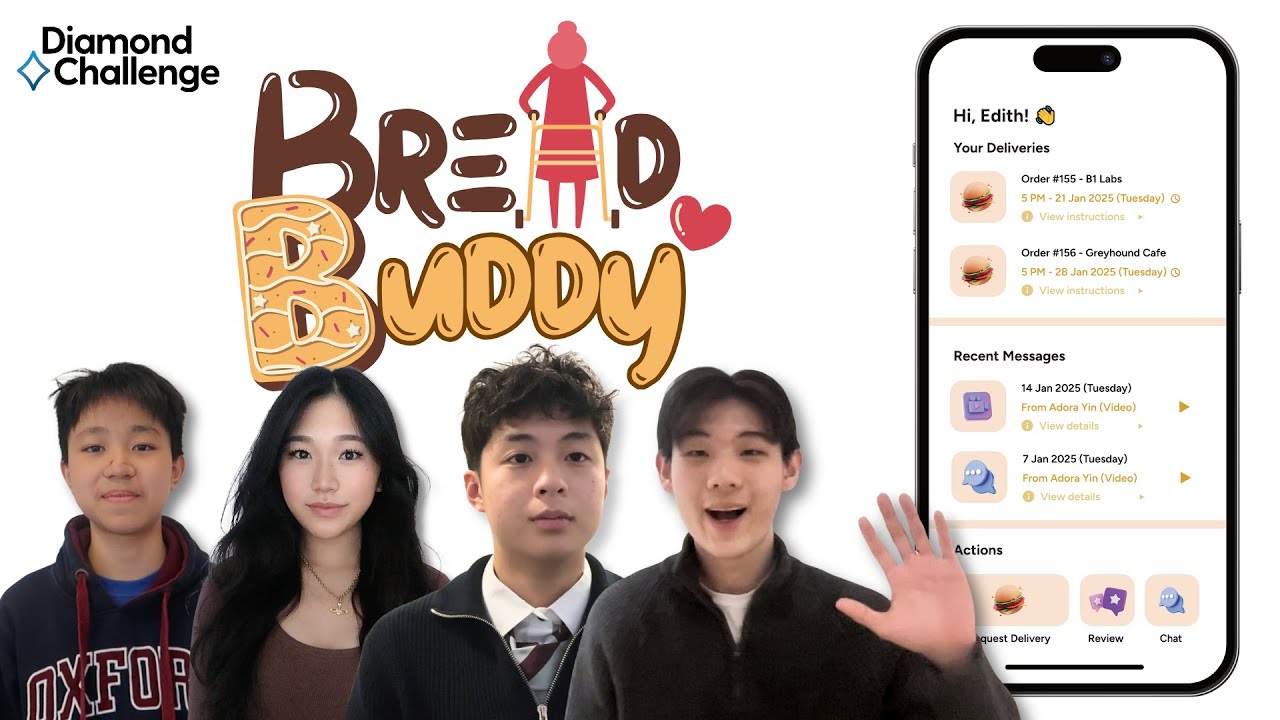 BreadBuddy Introductory Video | Diamond Challenge 2025 - YouTube