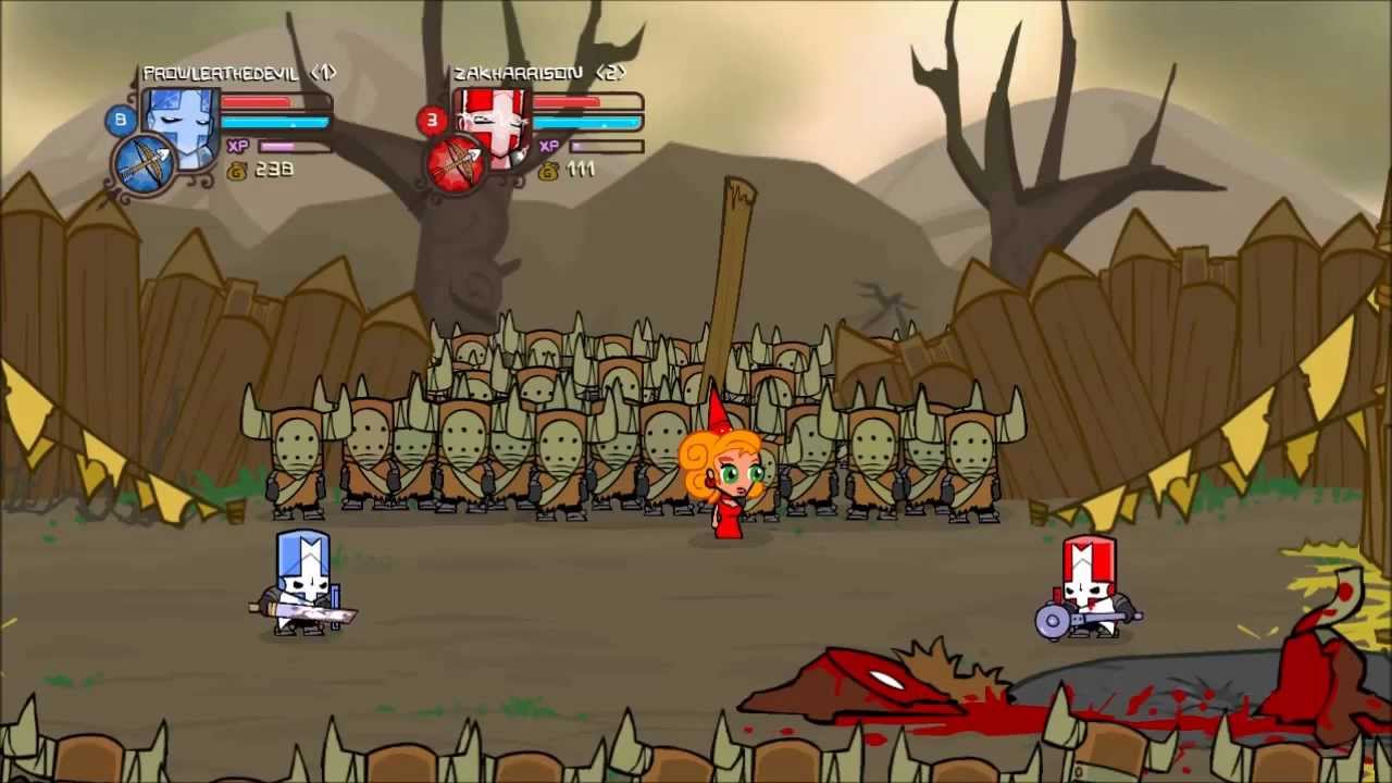 Castle Crashers: E01A The Princess Fight - YouTube