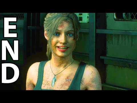 RESIDENT EVIL 2 REMAKE LEON ENDING / FINAL BOSS Walkthrough Gameplay Part 11 (RE2 LEON)