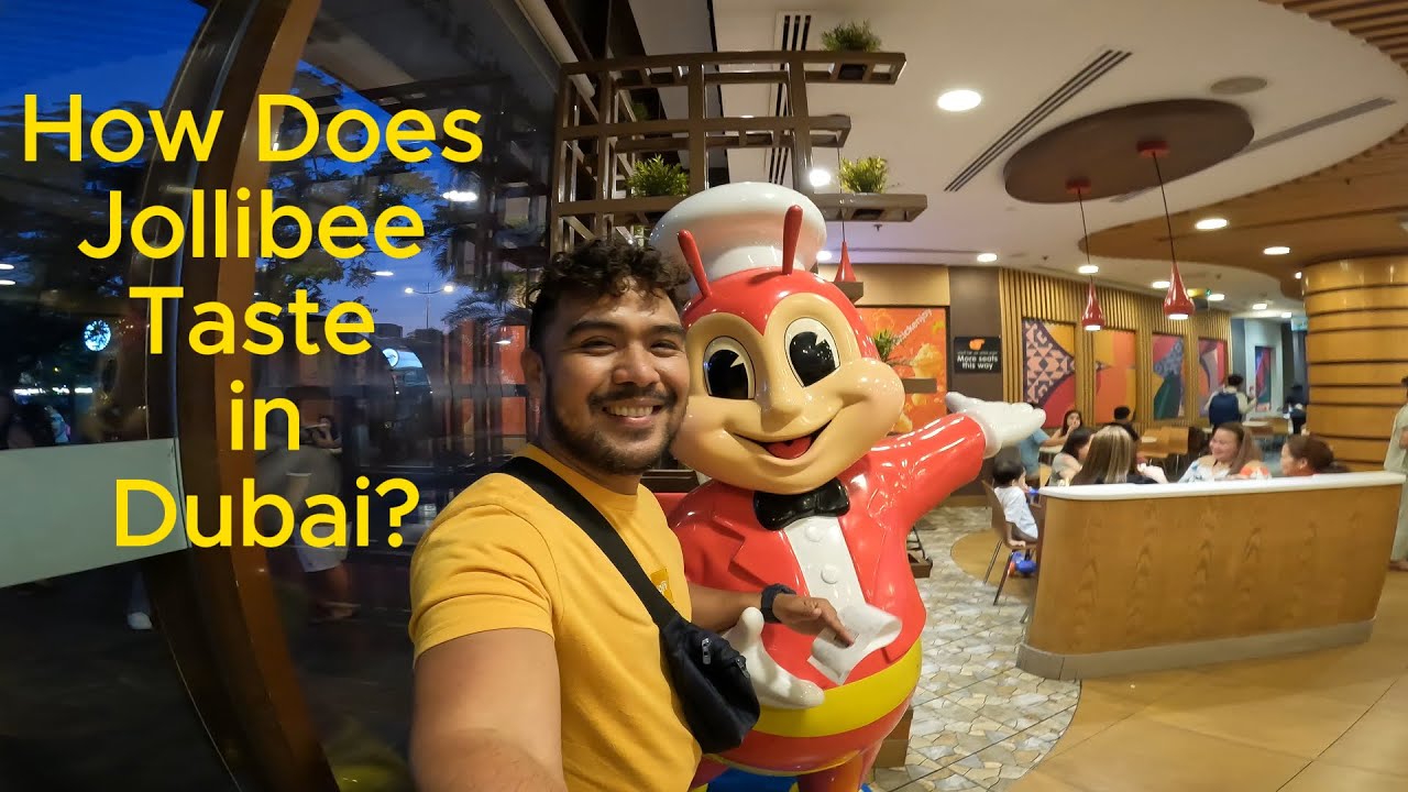 Jollibee Dubai: A Taste of Home for Filipinos in UAE - YouTube