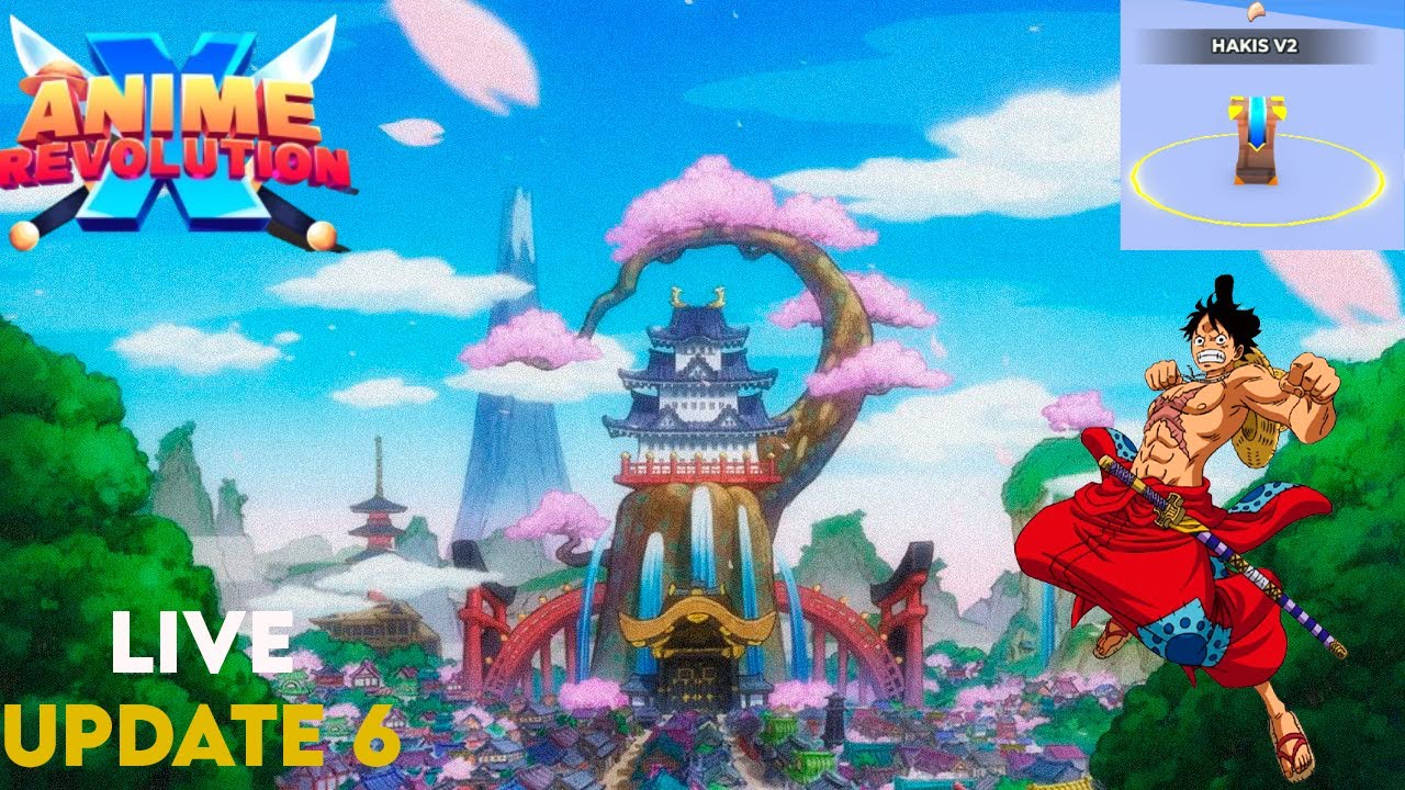 🔴LIVE AJUDANDO NA NOVA UPDATE DO ANIME REVOLUTION X - YouTube
