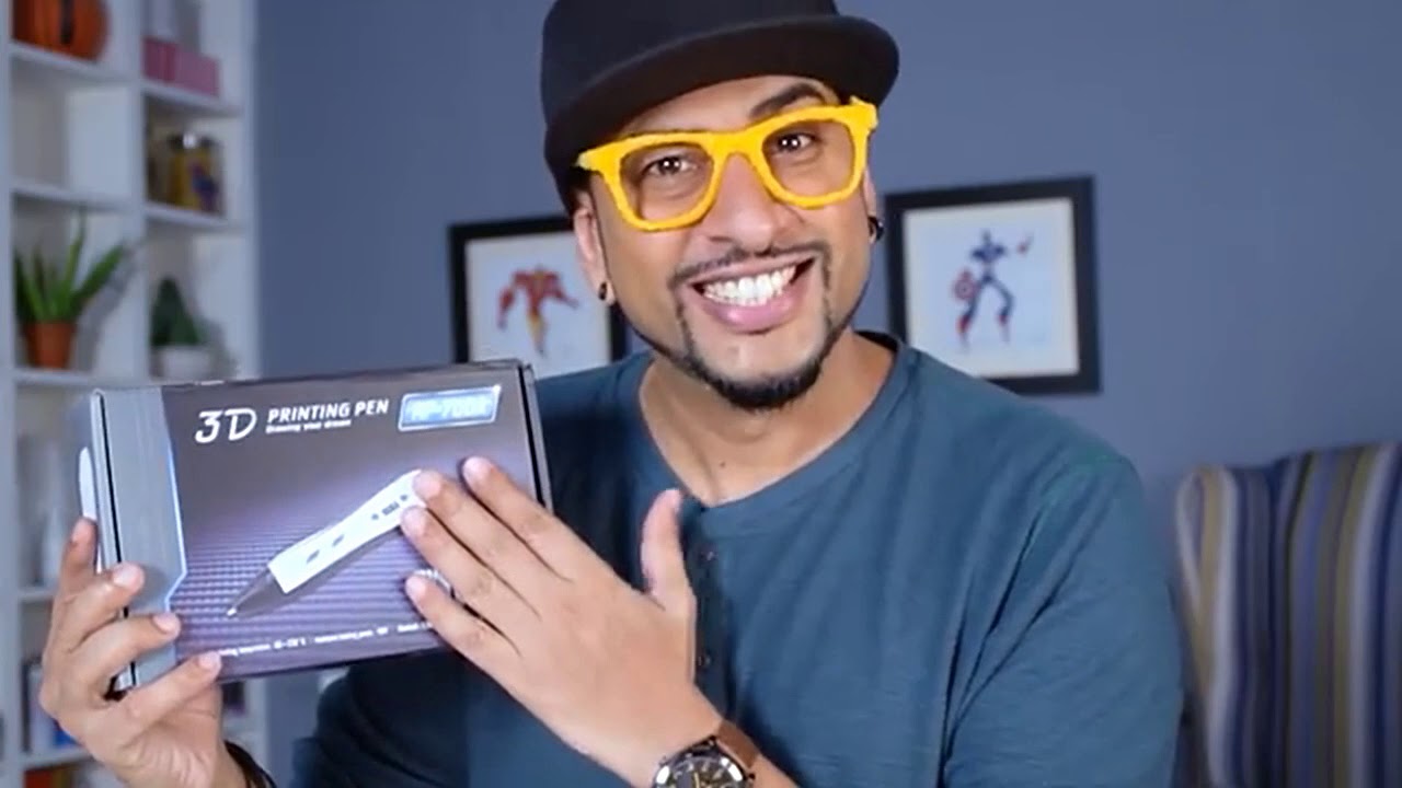 mad stuf with rob 3d pen unboxing - YouTube