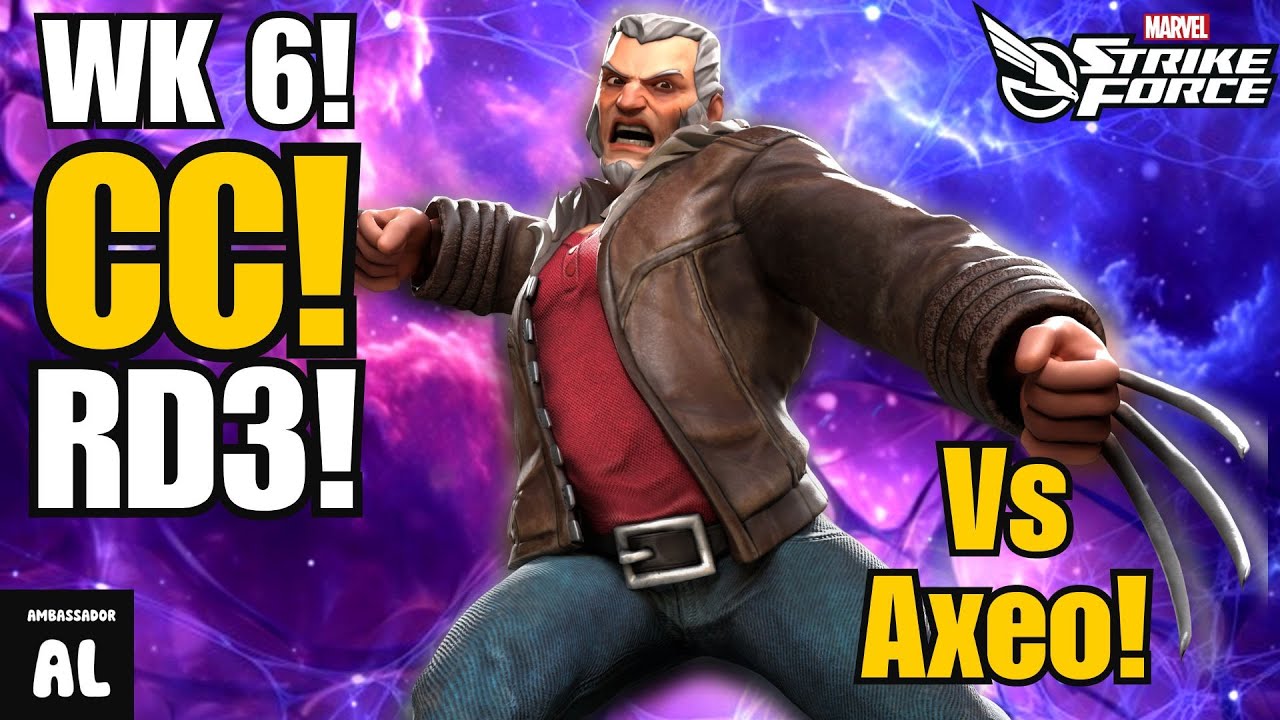 Cosmic Crucible vs Axeo! - Marvel Strike Force - MSF - YouTube