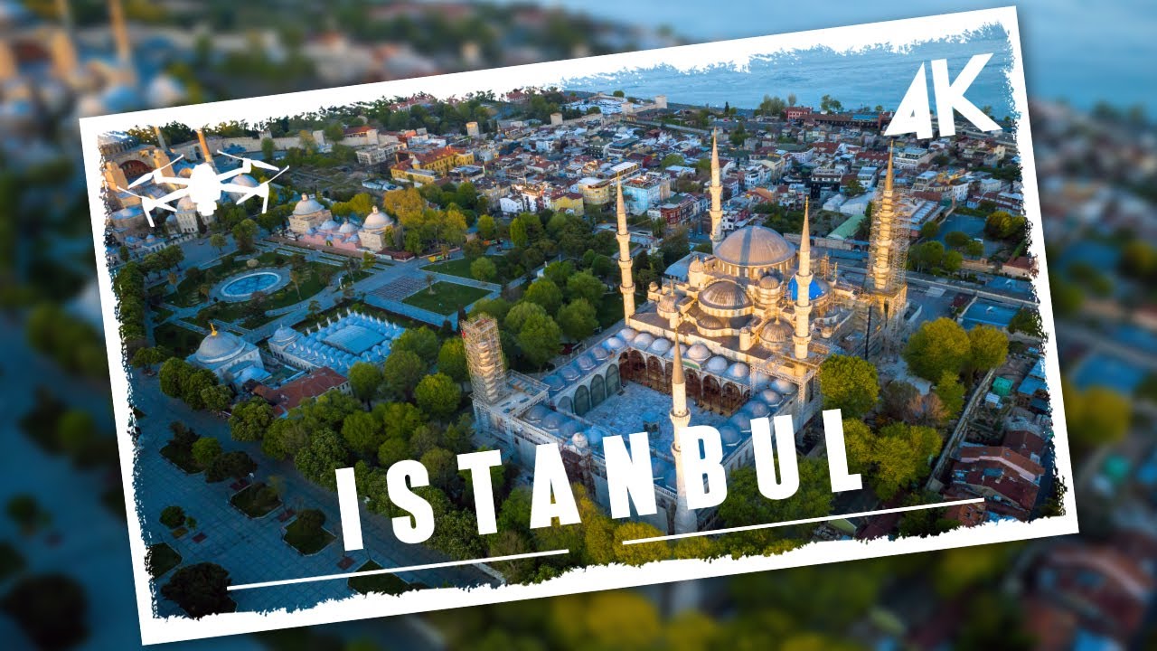 Fascinating aerial views of Istanbul | 4K drone video - YouTube