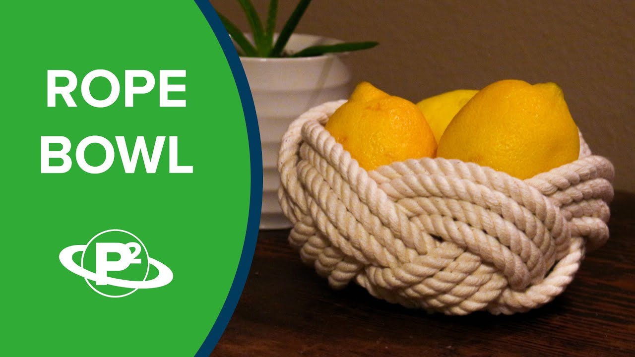 How To Make A Bowl Out Of Rope YouTube How To Make A Bowl Out Of Rope YouTube