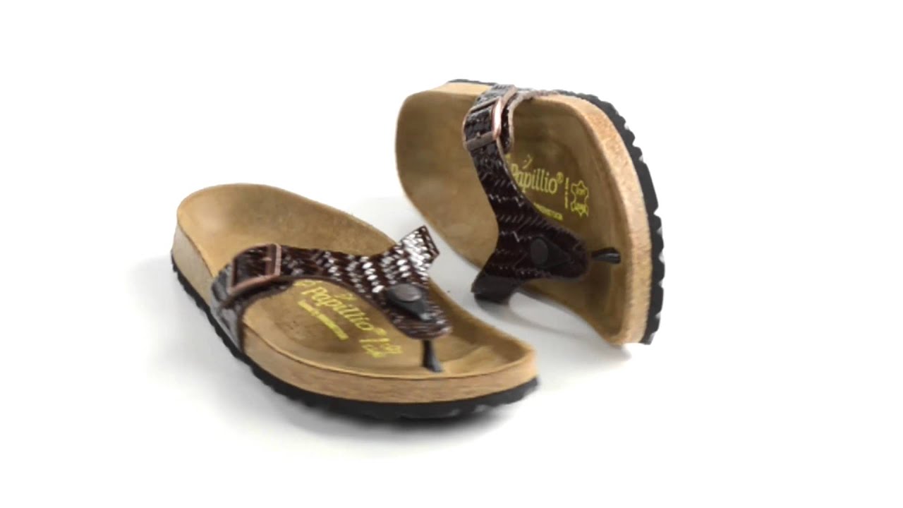 Papillio by Birkenstock Turin Sandals - Printed Leather (For Women ...