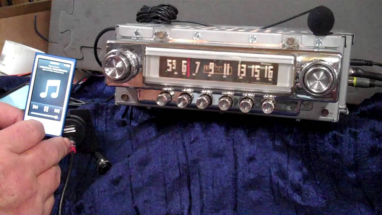 1950s ford original AM radio - YouTube
