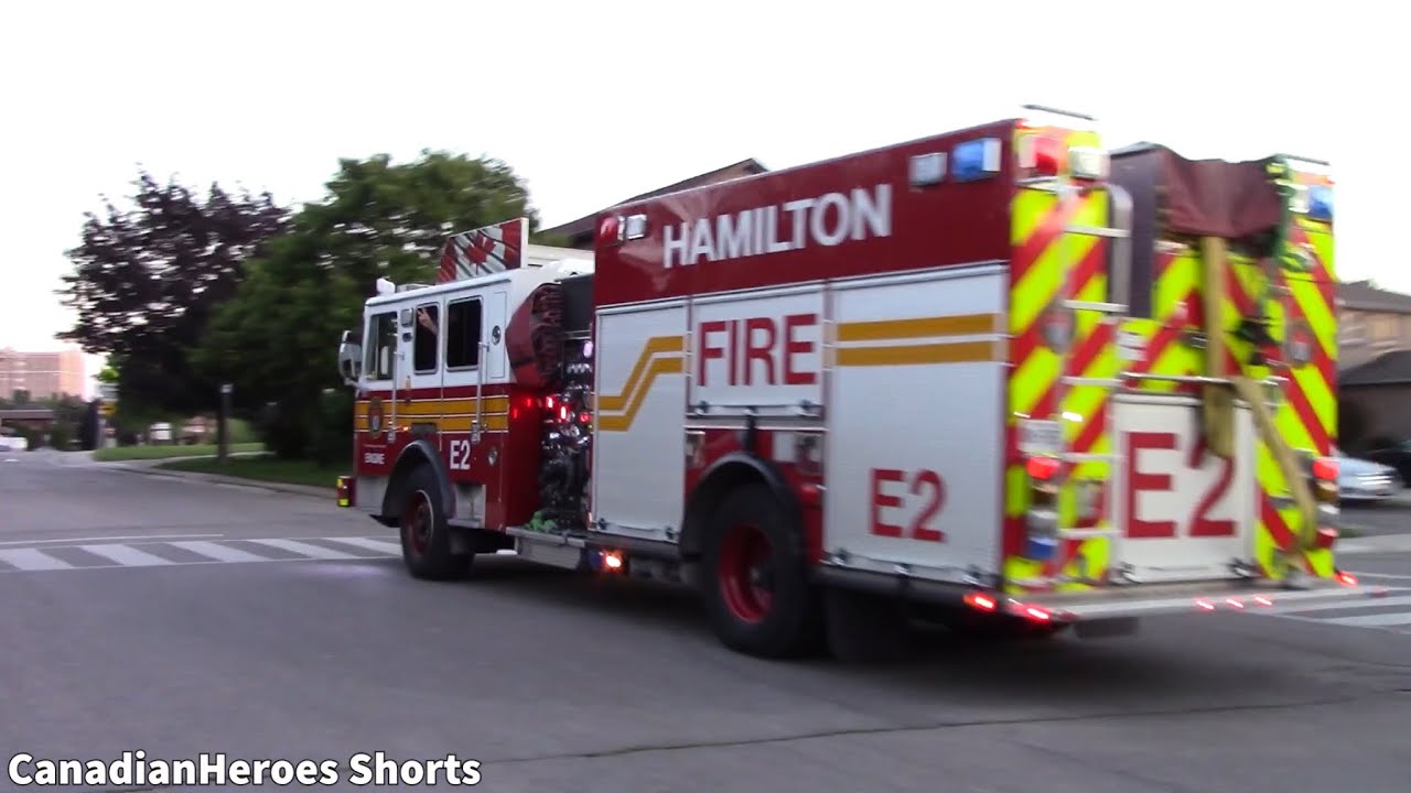 HFD - Friendly Smiles & Waves From Hamilton Fire Engine 2 Leaving A ...