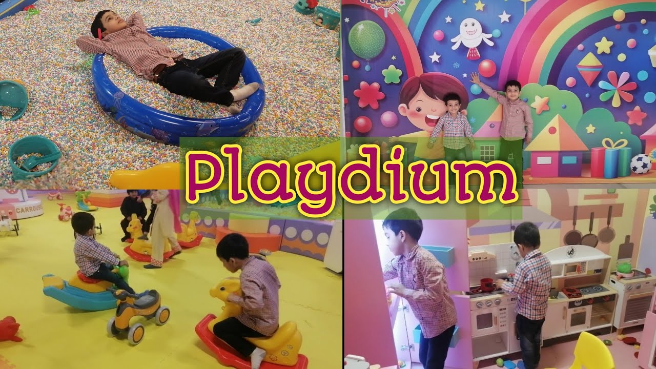 Playdium Lahore | Largest soft play area | Avenue Mall | Two Bunnies ...