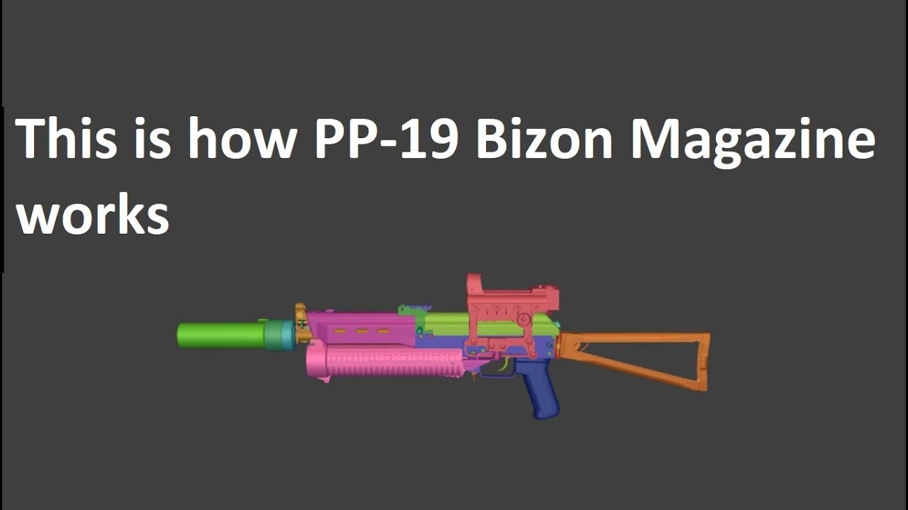 This is how PP-19 Bizon Tubular Magazine works | WOG | - YouTube