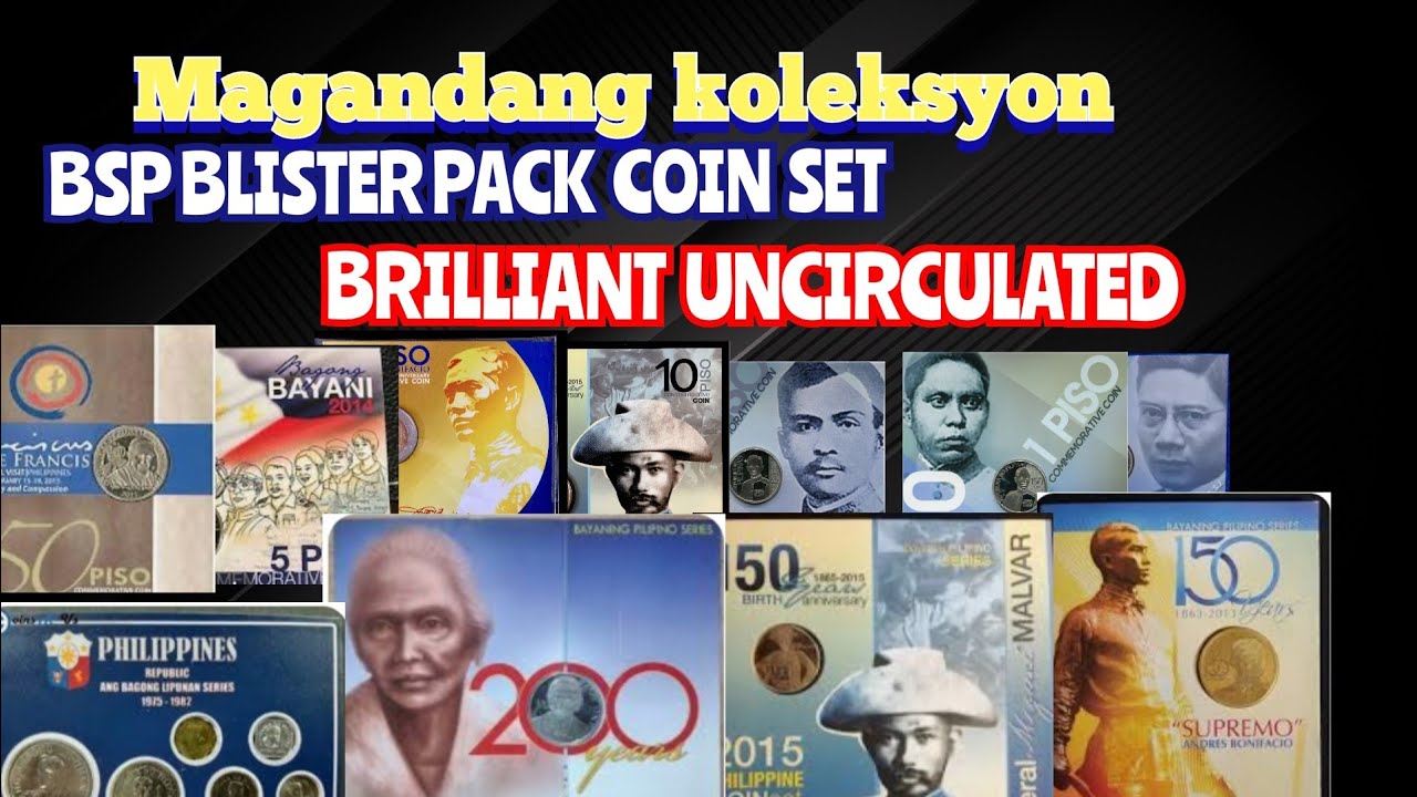 BSP Coin set in BLISTER PACK [ Magandang koleksyon @tandangbaryatv ...