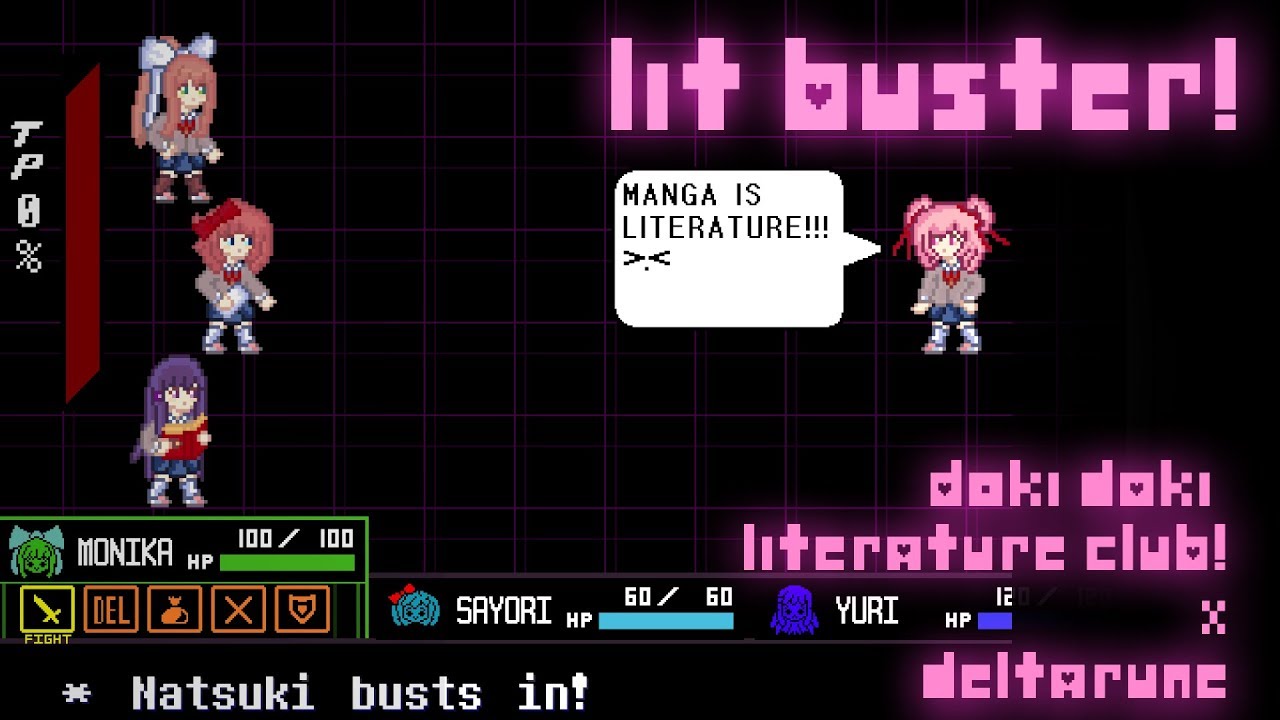 Lit Buster! - [DDLC x DR] | International Women's Day Special - YouTube