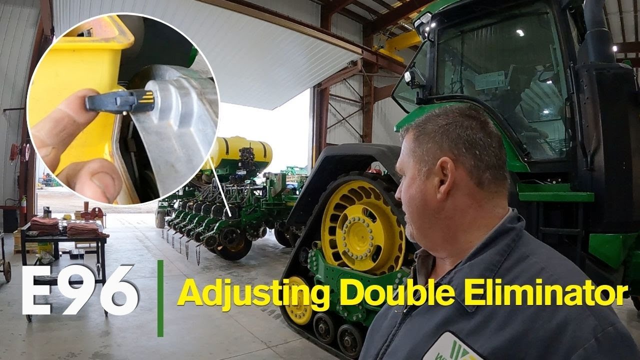 E96 | Adjusting Double Eliminator on John Deere Pro Series Seed Meter ...