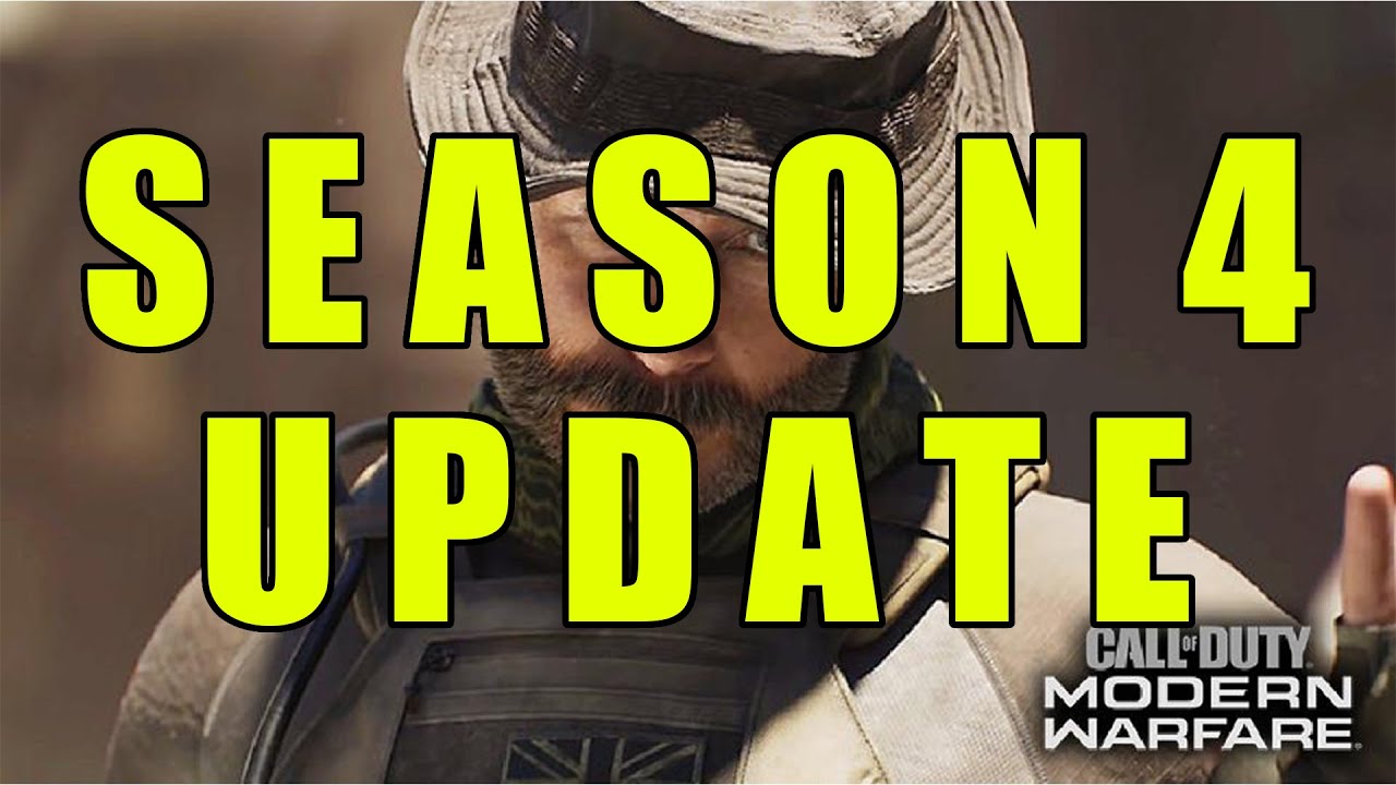 COD Modern Warfare: NEW SEASON 4 FIRST LOOK! NEW MODES, NEW GUNS, NEW ...