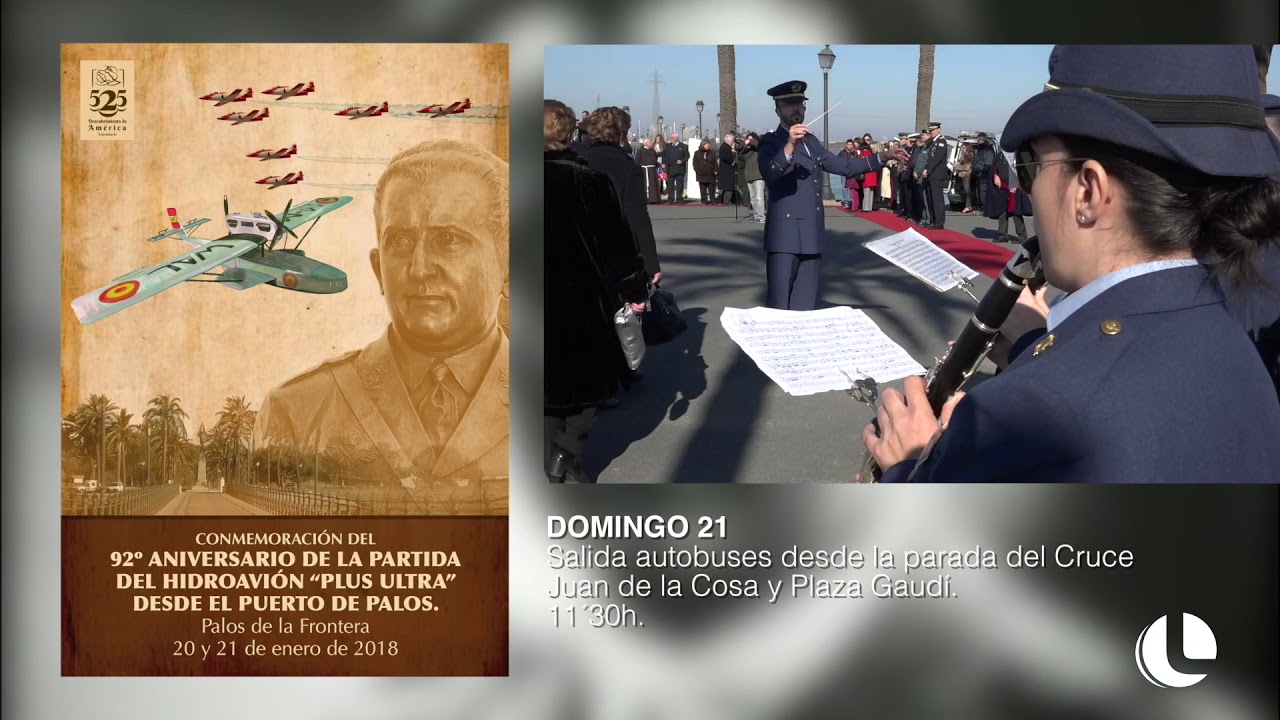 92º aniversario del Plus Ultra - YouTube
