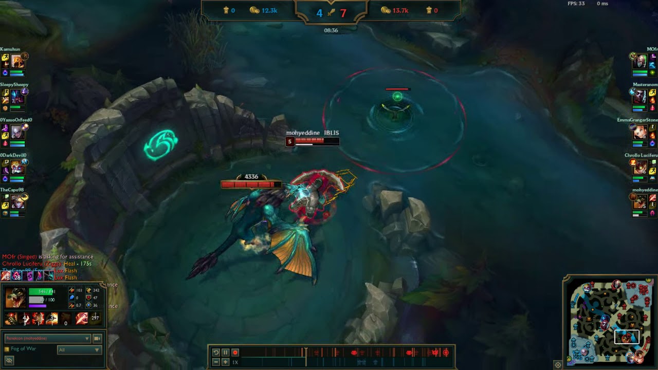 renek vs ocean drake - YouTube