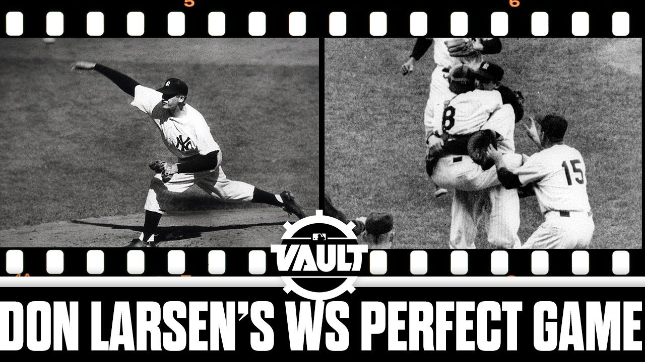 Don Larsen Throws Only Postseason Perfect Game EVER! - YouTube