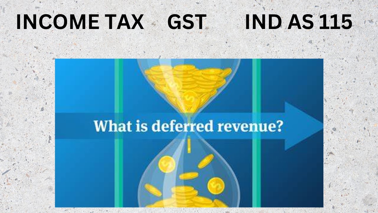 Deferred Revenue / Income tax/GST/MIS/BOOKS OF ACCOUNTS - YouTube