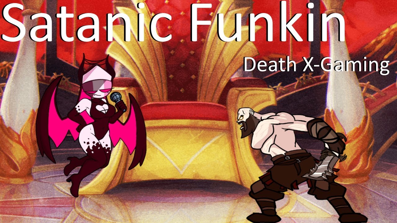 Friday Night Funkin' - Satanic Funkin But It's Sarvente Vs Kratos (My ...