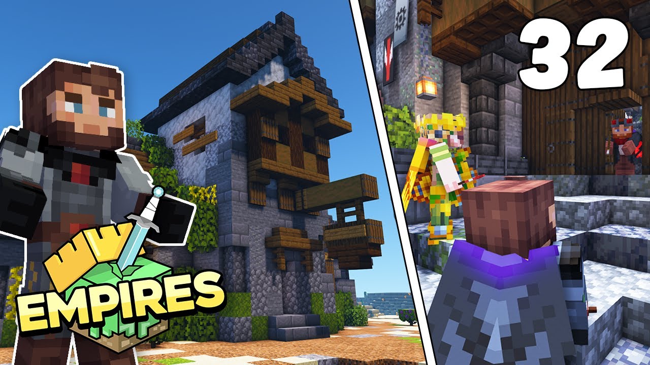 Empires SMP - A SECRET EMBASSY & BATTLE INVITES!!! - Ep.32 [Minecraft 1 ...