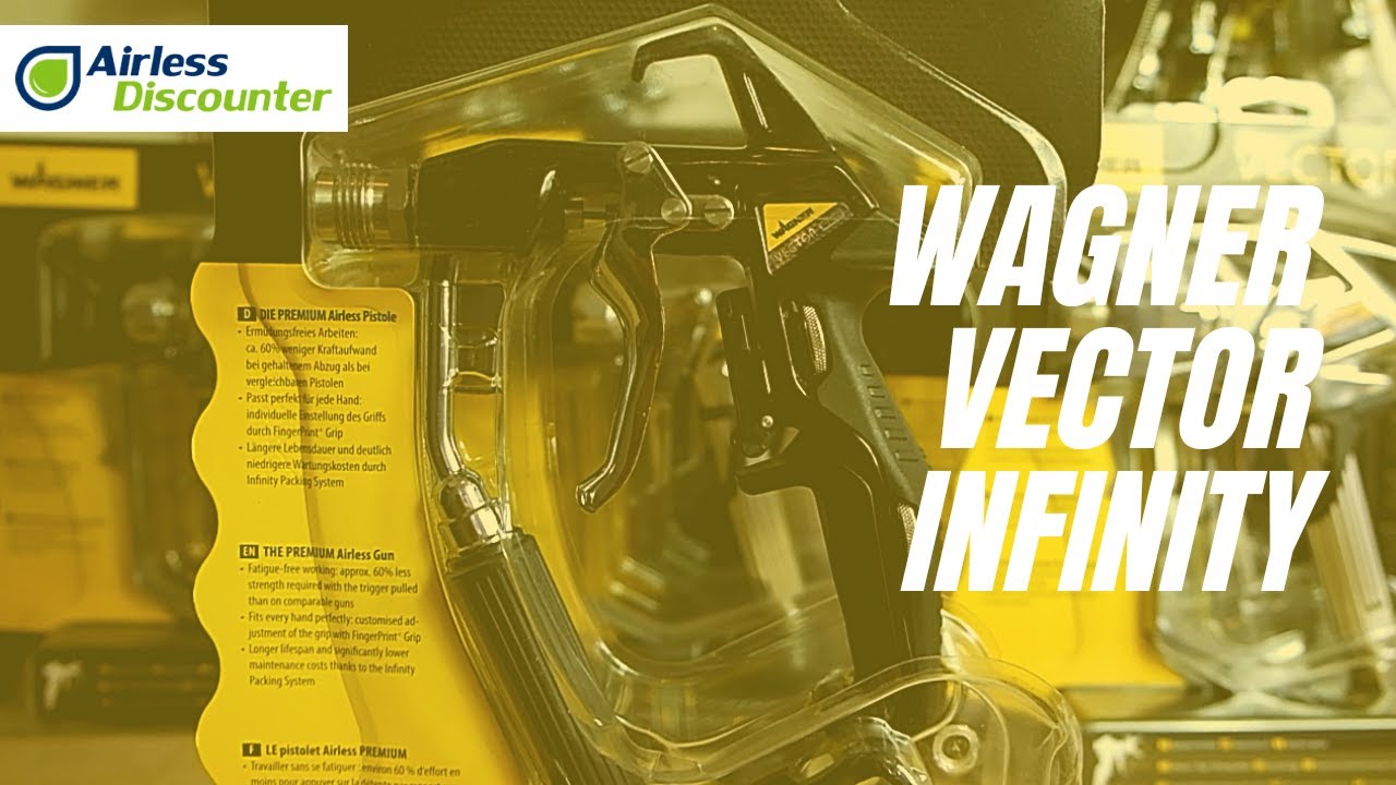 Présentation du pistolet airless Wagner Vector Infinity - YouTube