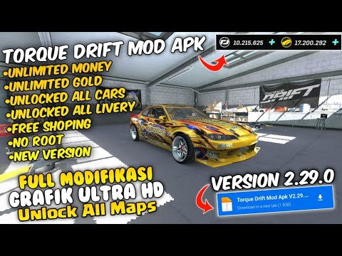 Torque Drift Mod Apk New 2025 V2.29.0 - Unlimited Money & Gold - YouTube