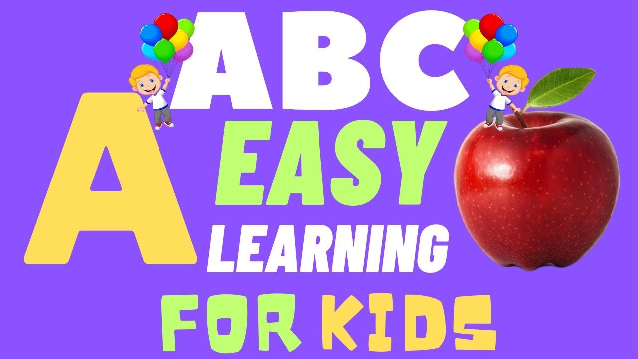 ABC Easy Learning || ALPHABET for KIDS || Chinku Monkey - YouTube