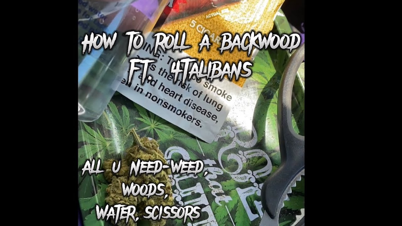 How To Roll A Backwood. -The right way!With 4Talibans - YouTube