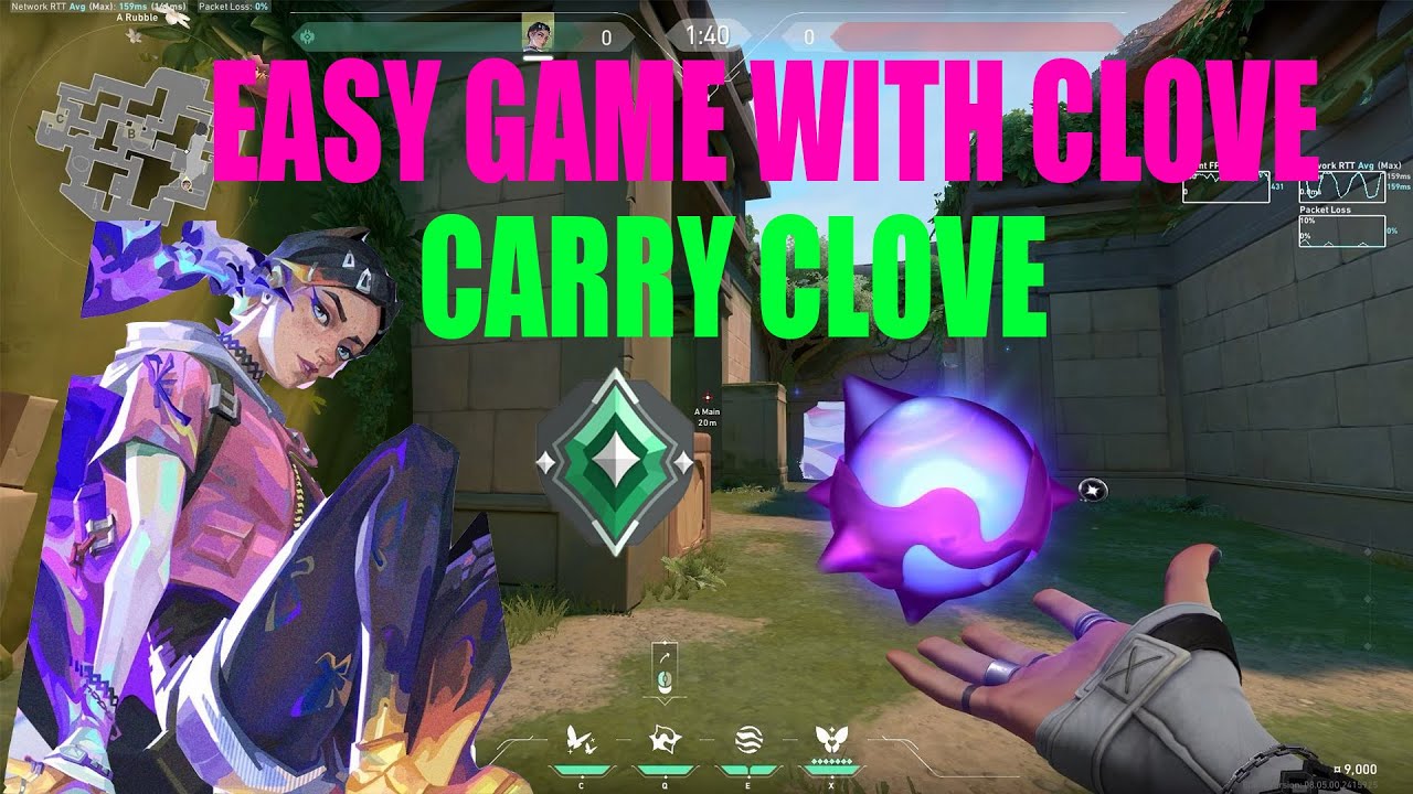 NEW AGENT - HOW EASY GAME WITH CLOVE - VALORANT - YouTube